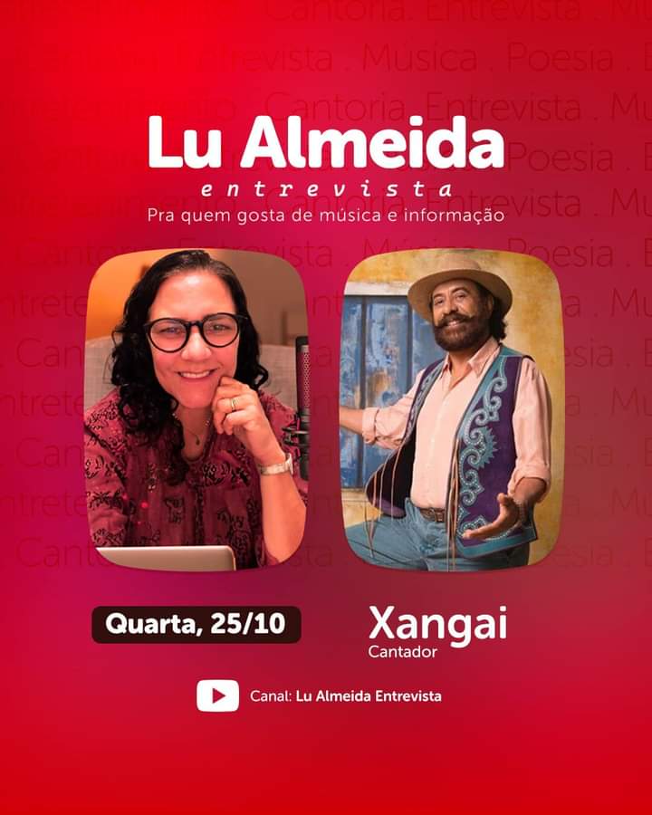 Programa Asa Branca com Lu Almeida entrevista Xangai - Café com Shah