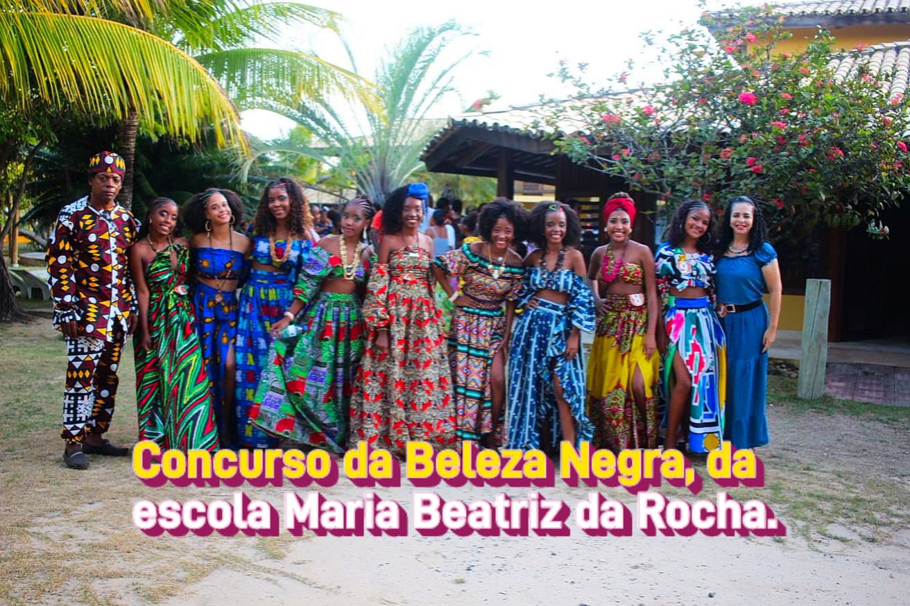 Concurso da Beleza Negra, da escola Maria Beatriz da Rocha. - Café com Shah