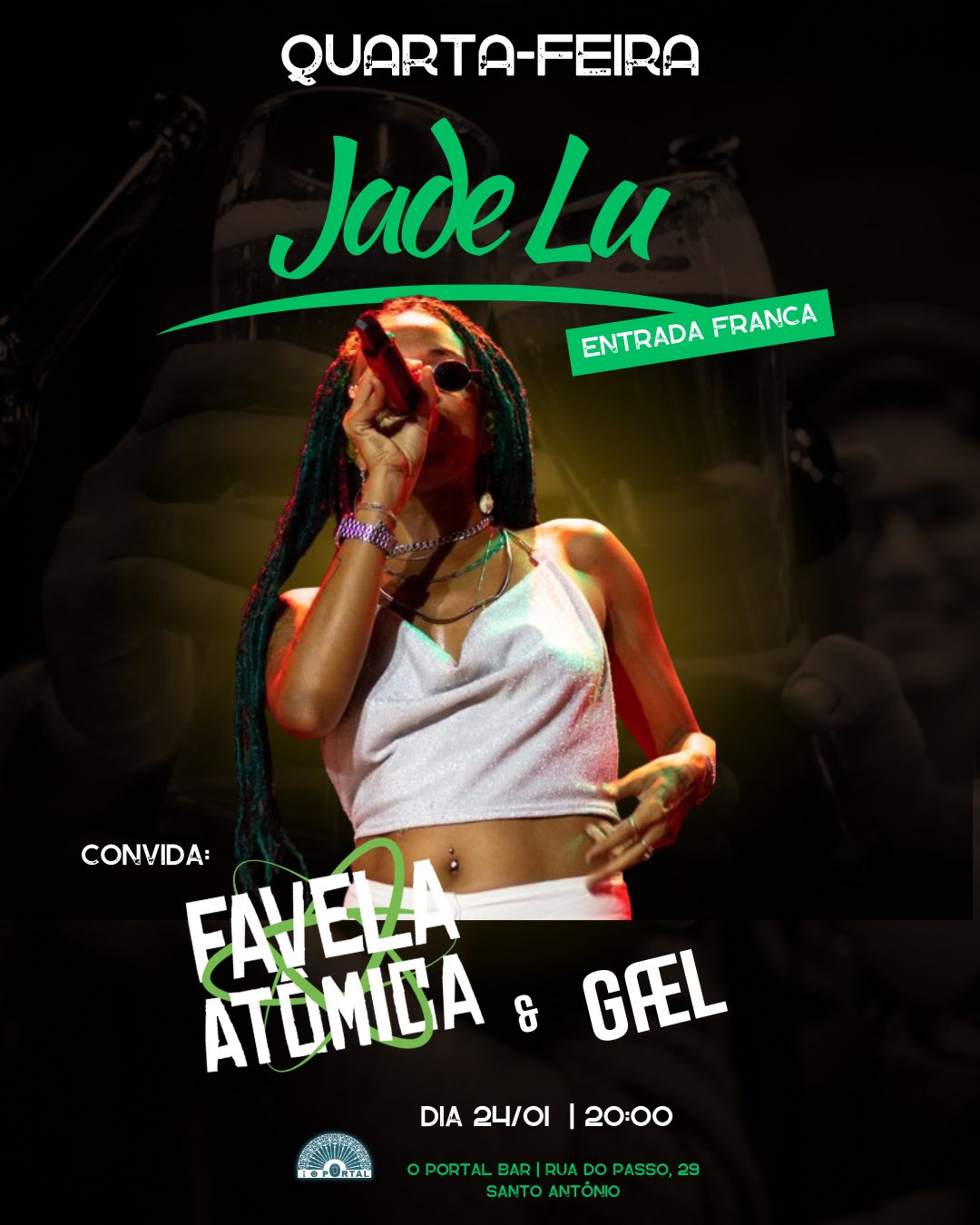 Jade Lu convida Favela Atômica e GÆL - Café com Shah