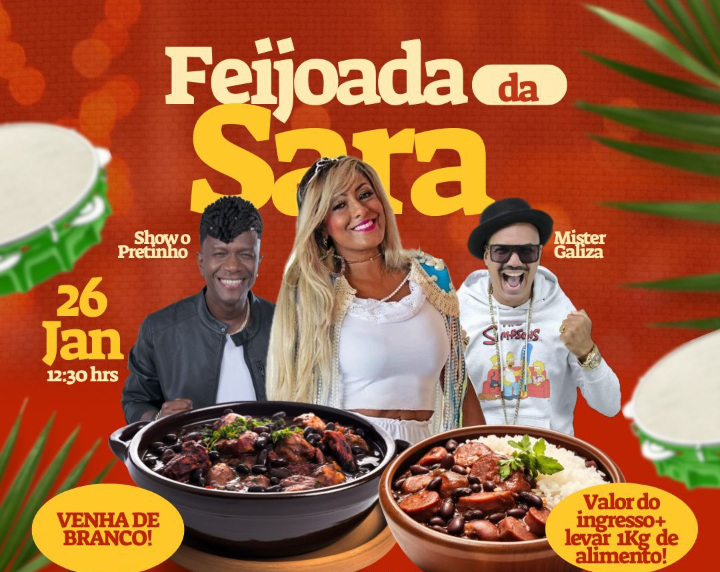 Feijoada da Sara. Confira! - Café com Shah