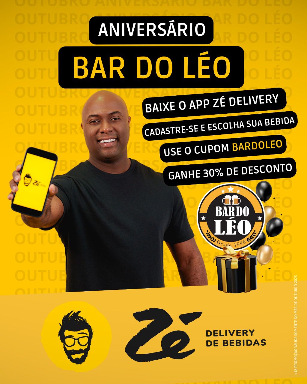 Bar do Léo em festa: tradição, cerveja gelada e desconto no Zé Delivery ...